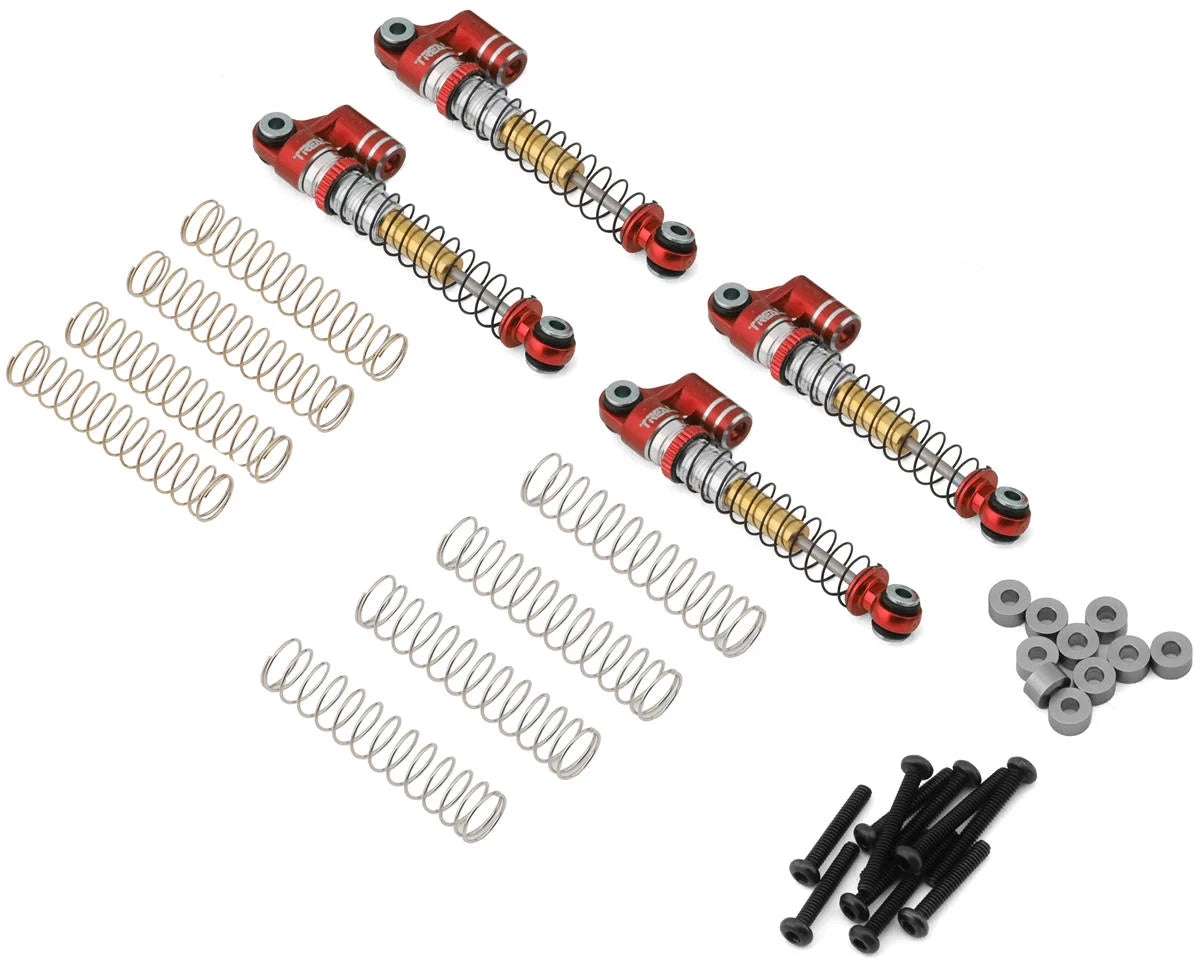 Treal Hobby FCX24 Threaded Double Barrel Aluminum Shocks (43mm)(4)