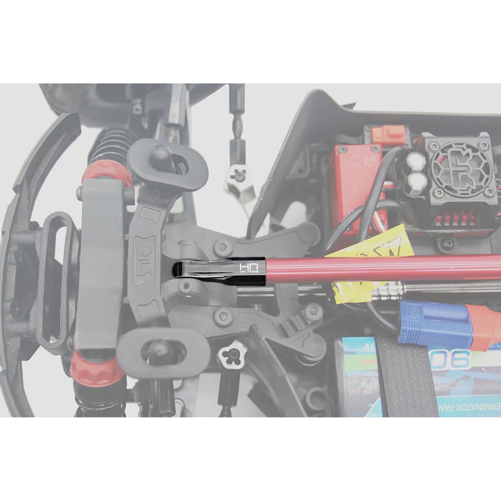 Hot Racing Aluminum Upper Chassis Brace Rod Ends