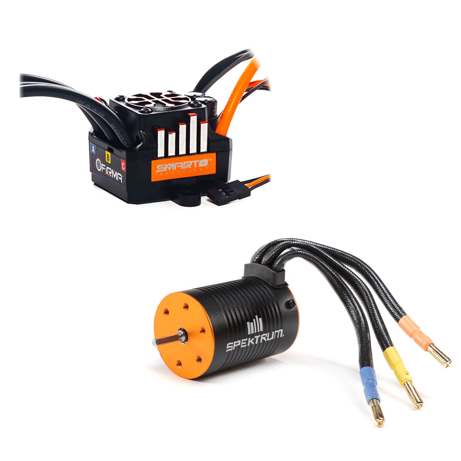 Spektrum Firma 100A Brushless Smart ESC / 6500Kv Sensorless Motor Comb