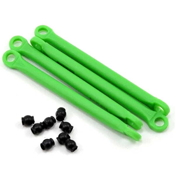 Traxxas Molded Composite Push Rod Set (Green) (4)